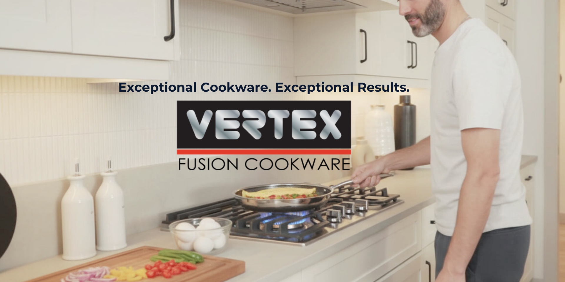 VERTEX Cookware Set (6-Piece) | Hybrid Quick-Release Pans + Lids ...